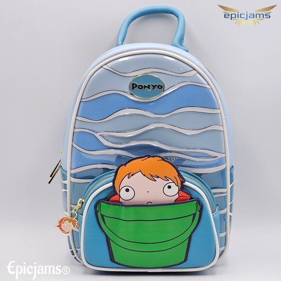 Studio Ghibli | Bags | Studio Ghibli Ponyo Bucket Mini Backpack | Poshmark